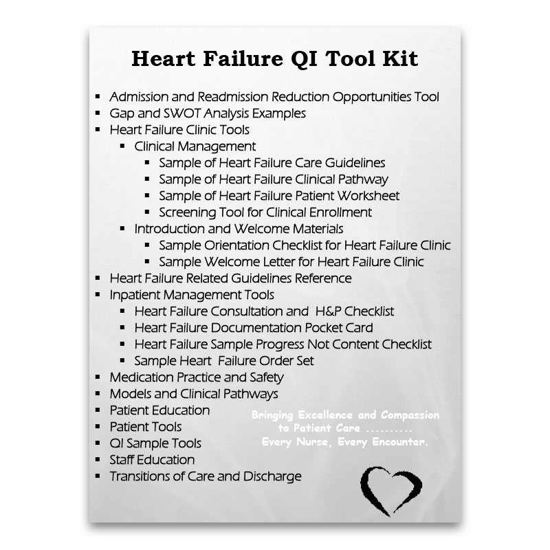 Heart Failure QI Tool Kit - Key Choice Healthcare Solutions -Clinical ... Heart Failure QI Tool Kit - Key Choice Healthcare Solutions -Clinical ...